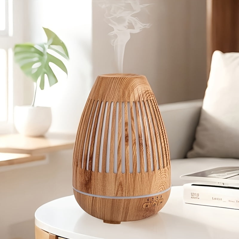 Essential Oil Diffuser 6.76 Oz Spray Humidifier With 7 Color LED Light ...