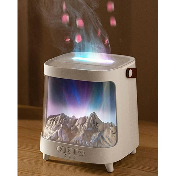 Essential Oil Diffuser, Aurora Aroma Diffuser with Remote Control, 200ML Northern Lights ...