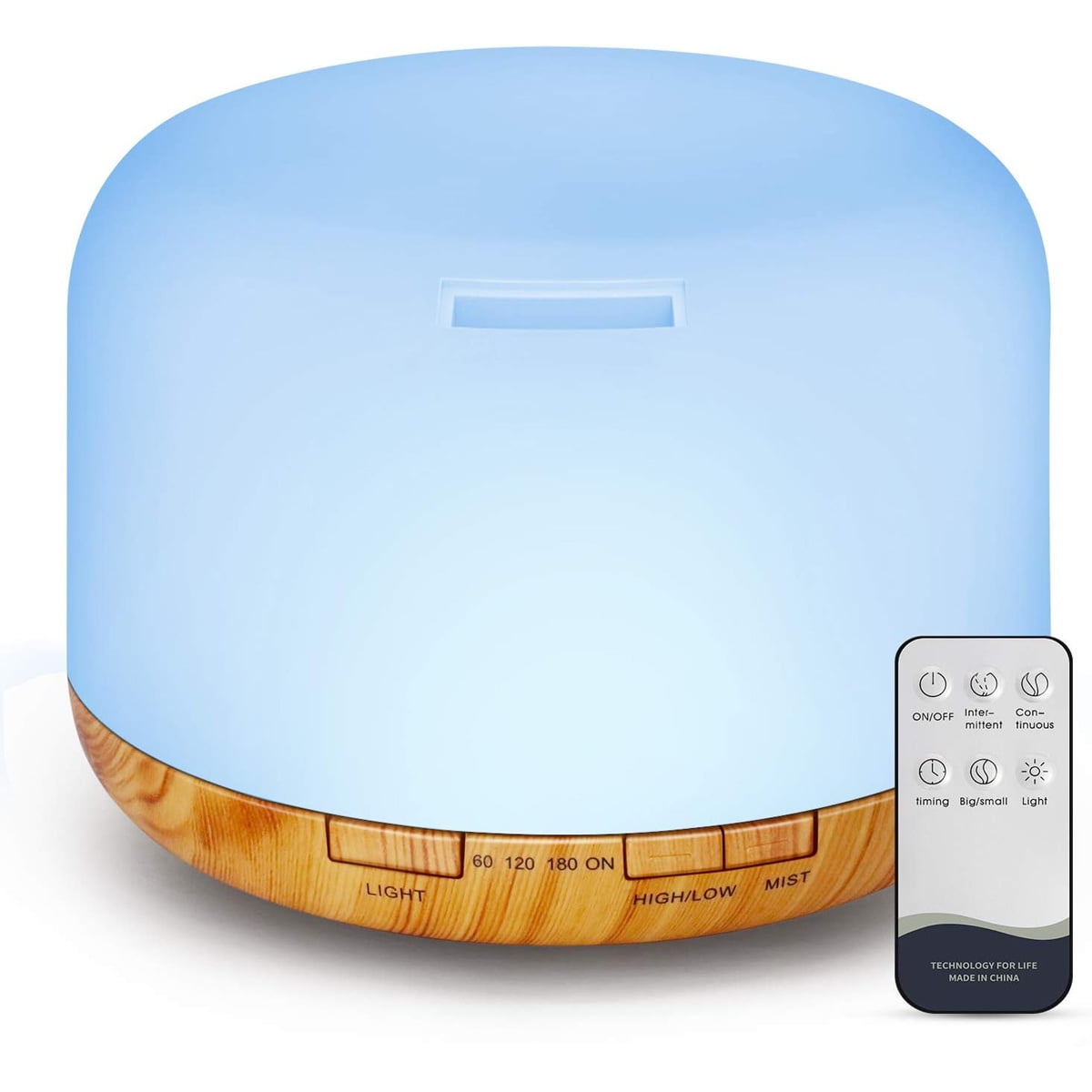 Essential Oil Diffuser,Diffusers with Remote Control,Ultrasonic ...