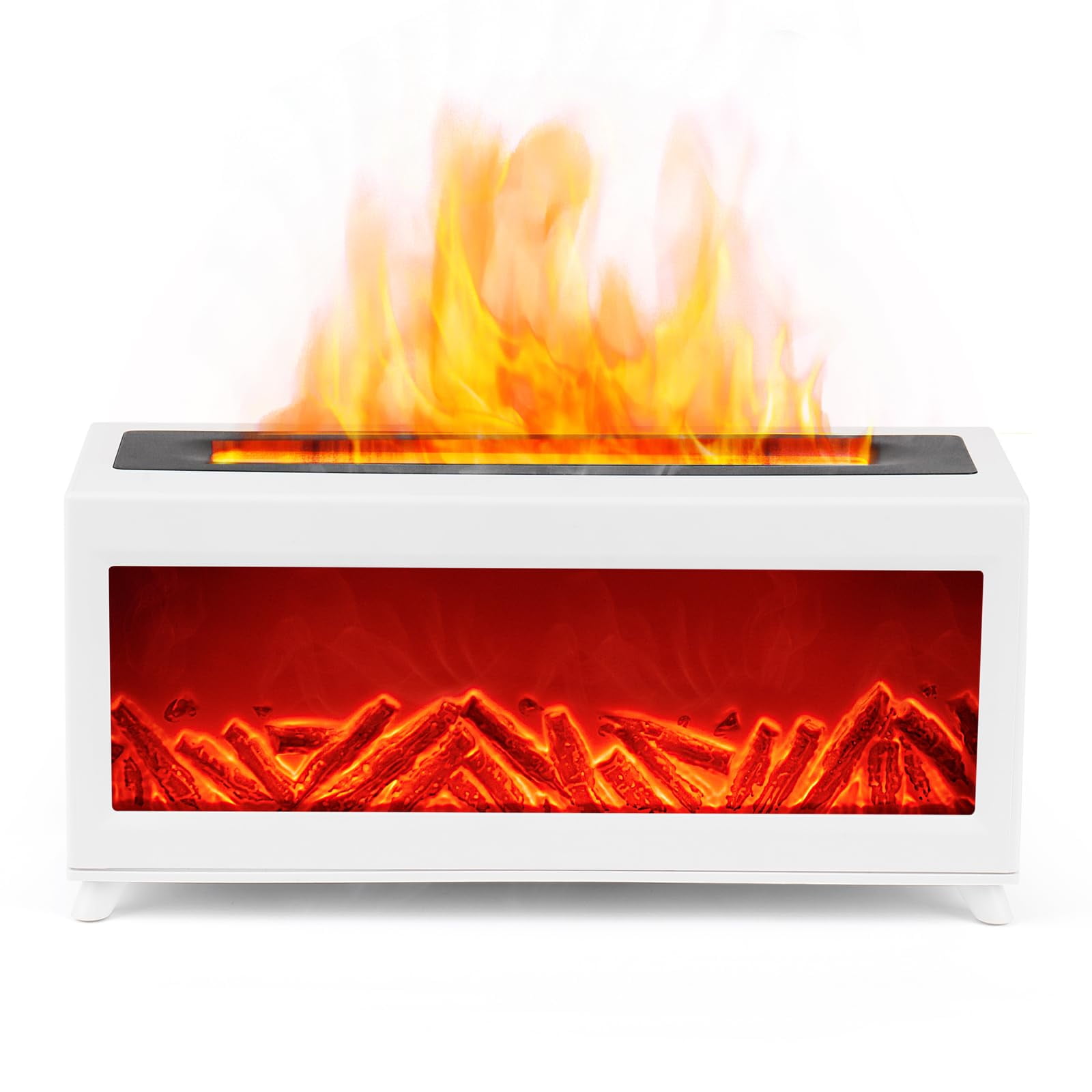 Essential Oil Diffuser,Fireplace Colorful Flame Diffuser,220ml ...