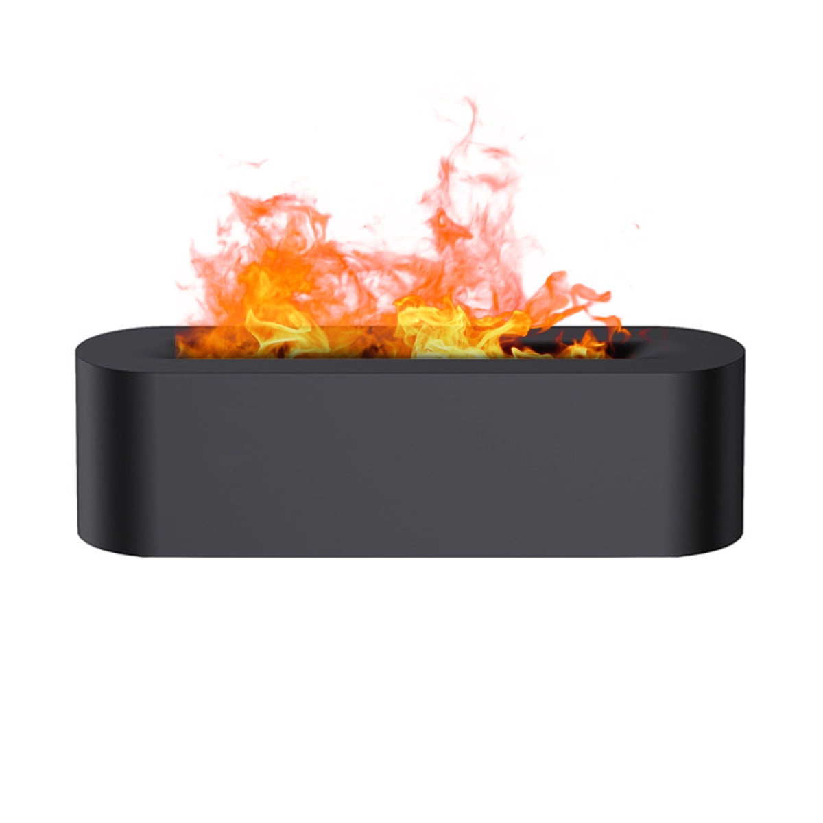 Essential Oil Diffuser, Fireplace Fire Flame Aromatherapy Diffuser ...