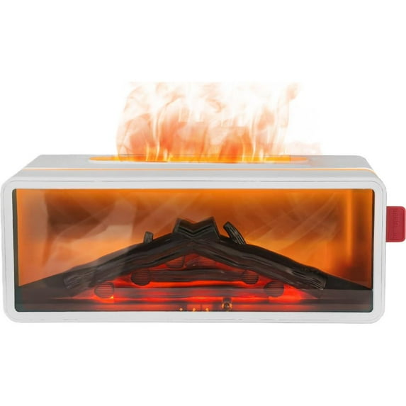 Essential Oil Diffuser, Fireplace Flame Oil Diffuser - Aromatherapy ...