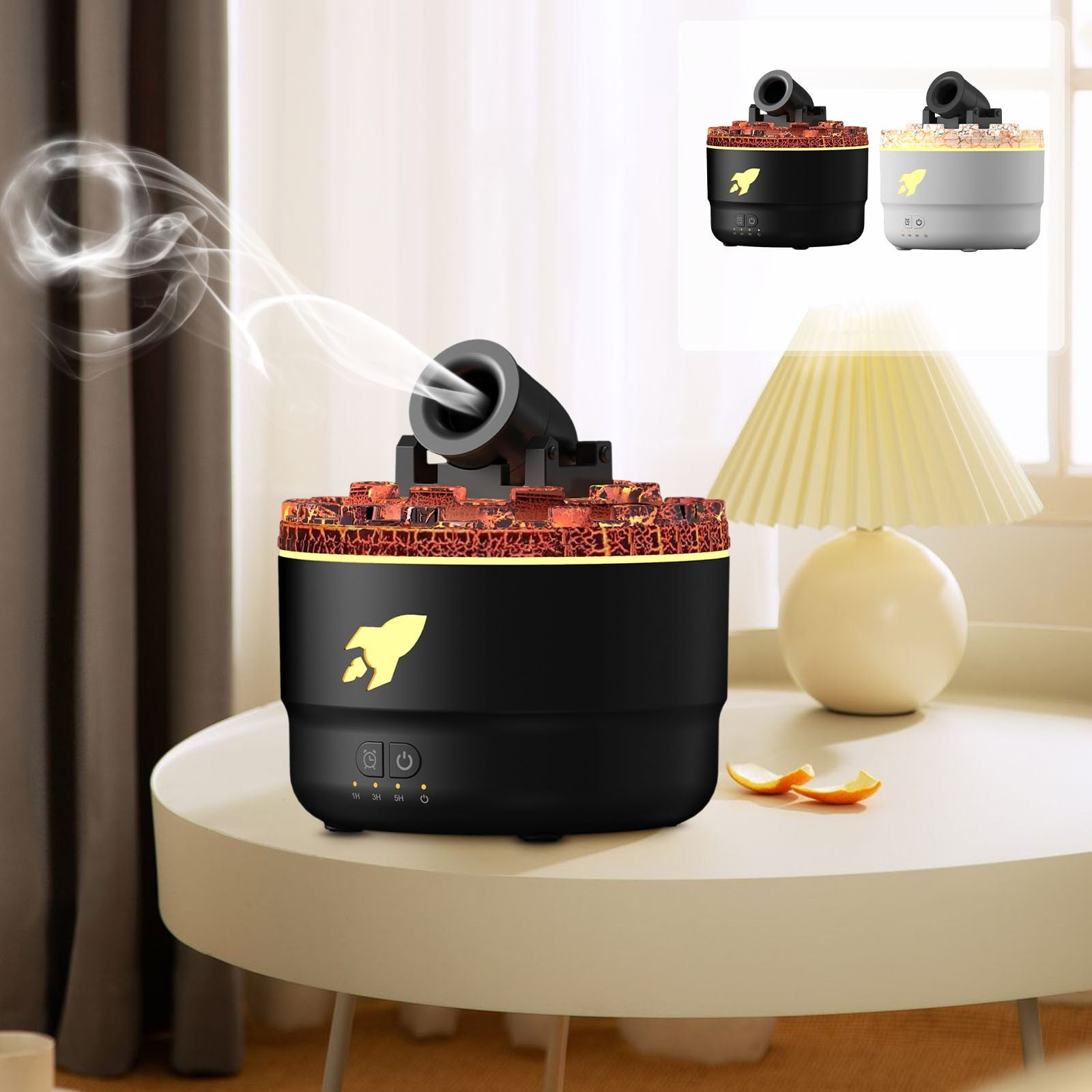 Essential Oil Diffuser, Fragrant Oil Humidifier Vaporizer,Three-Stage ...