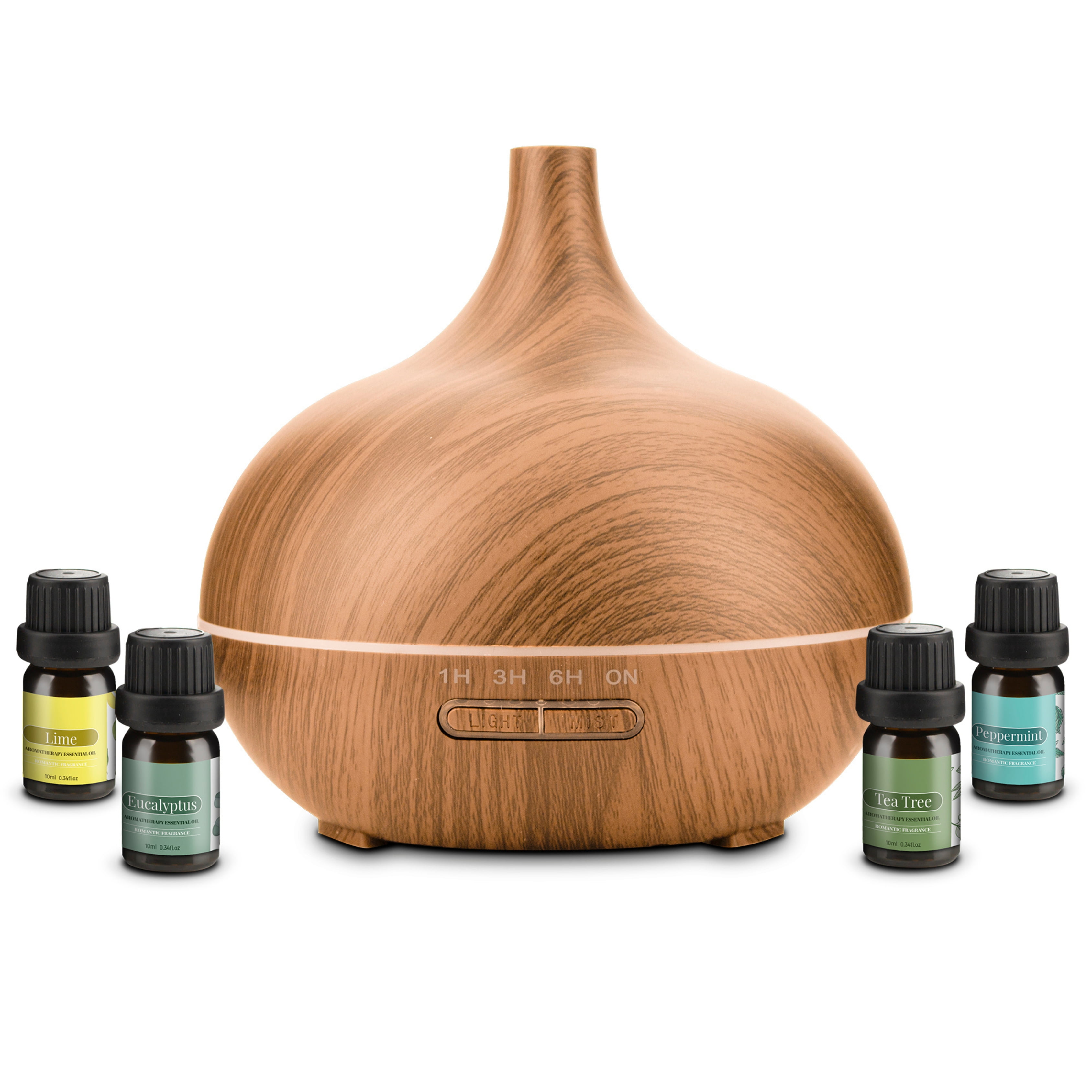 Essential Oil Diffuser – Premium Aromatherapy Diffuser with Essential ...