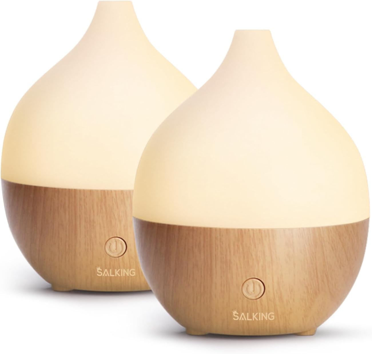 Essential Oil Diffuser (Set of 2) 100ml Small Aromatherapy Diffuser ...