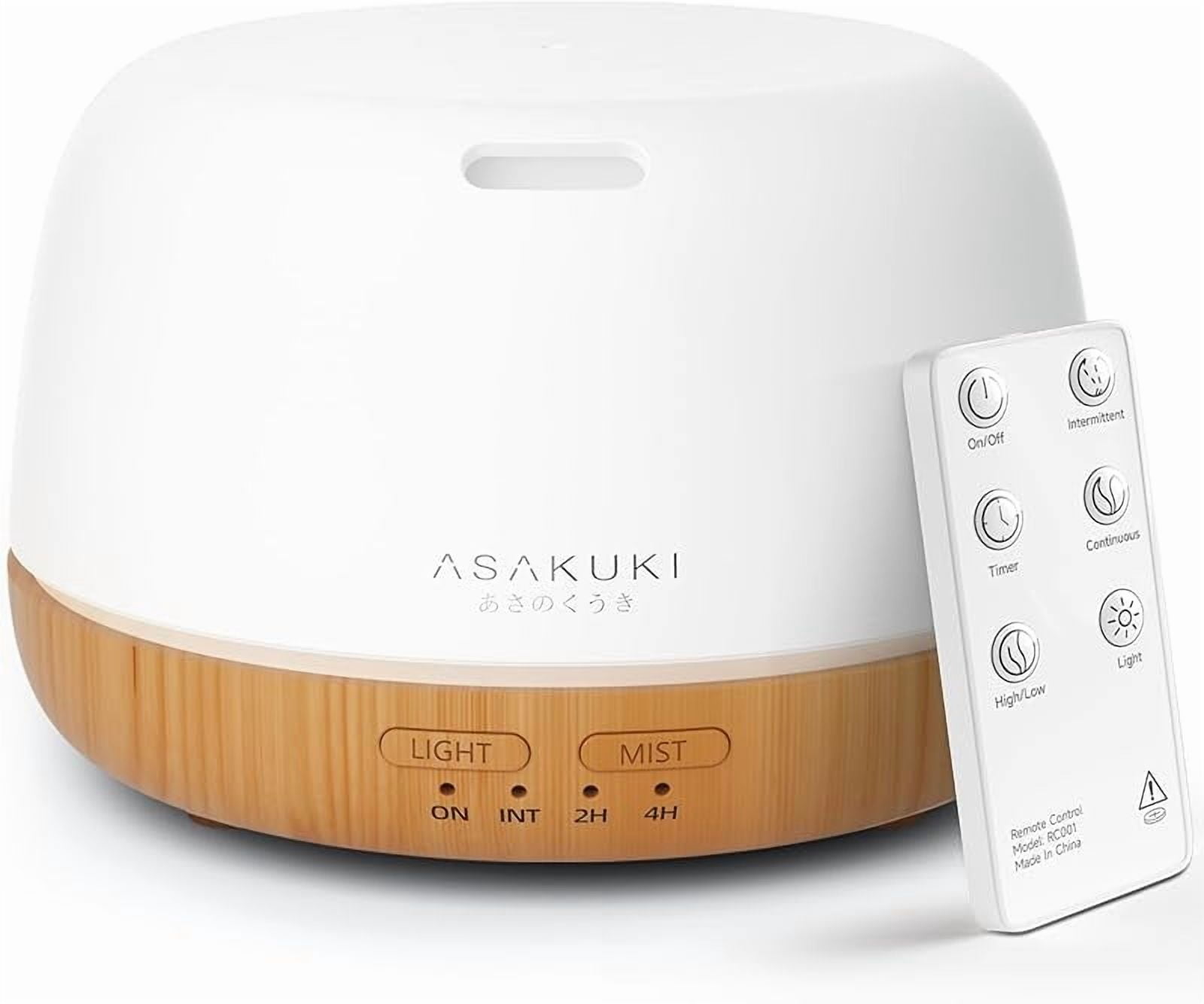 Essential Oil Diffuser, Ultrasonic Aromatherapy Oil Humidifier with 7 ...