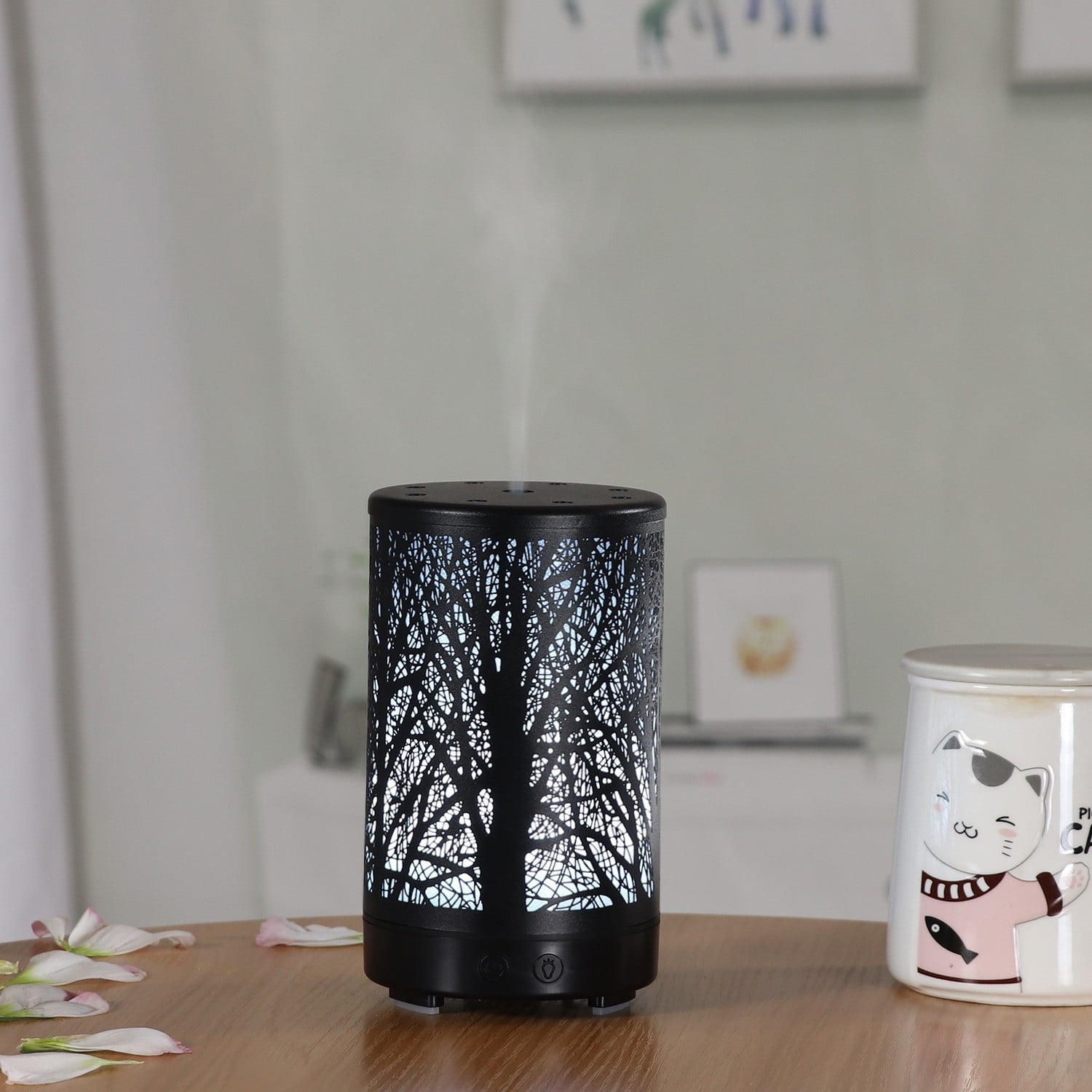 Essential Oil Diffuser Upgraded Diffusers Aromatherapy Cool Mist ...