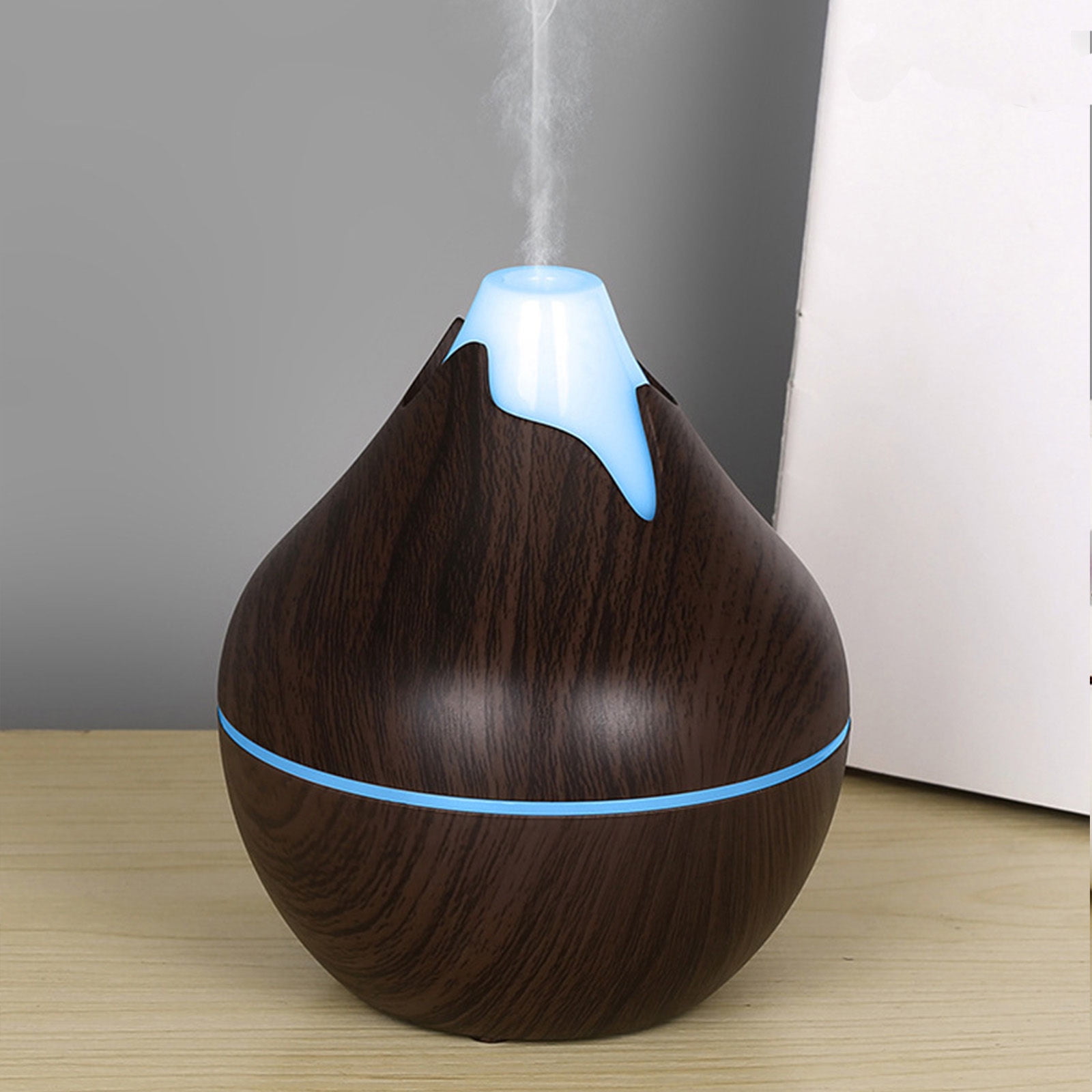 Essential Oil Diffuser Vmvidoty Silent Large Mist Volume Wood Grain ...