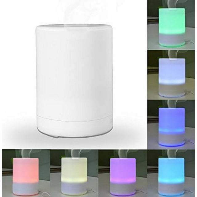 Essential Oil Diffuser with 4 Timer Settings & 7 Color Light Options ...