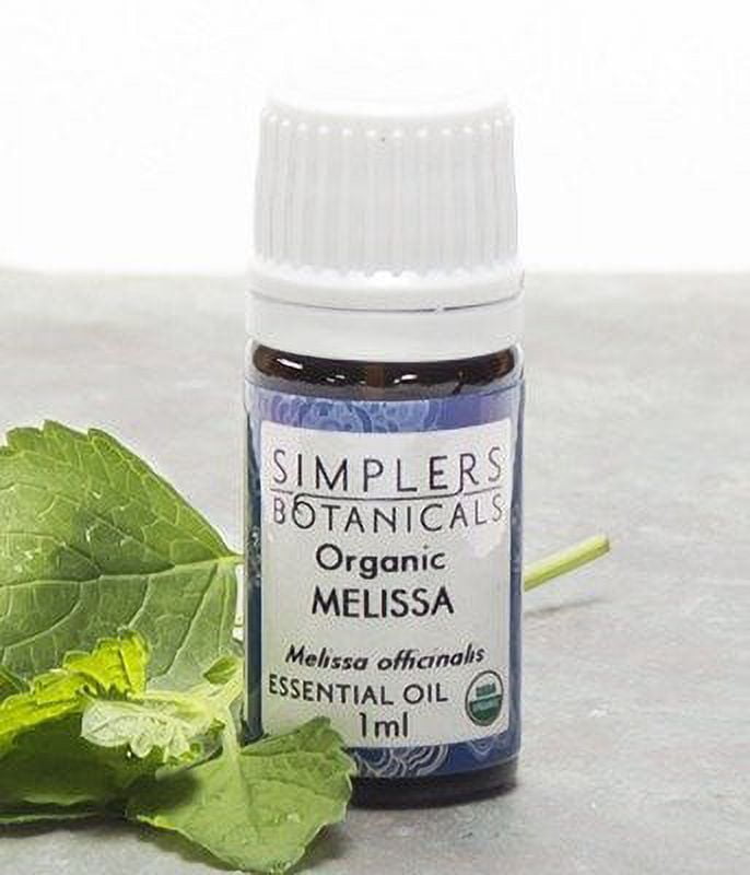 Essential Oil Melissa Organic Simplers Botanicals 1 ml Liquid - Walmart.com