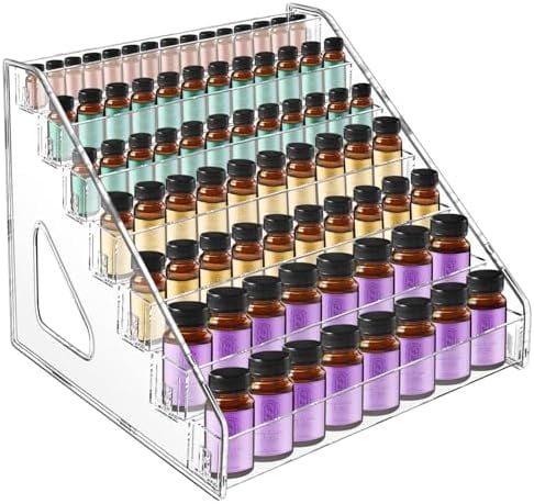 Essential Oil Organizer 7 Tier, Essential Oil Storage Shelf, Essential ...