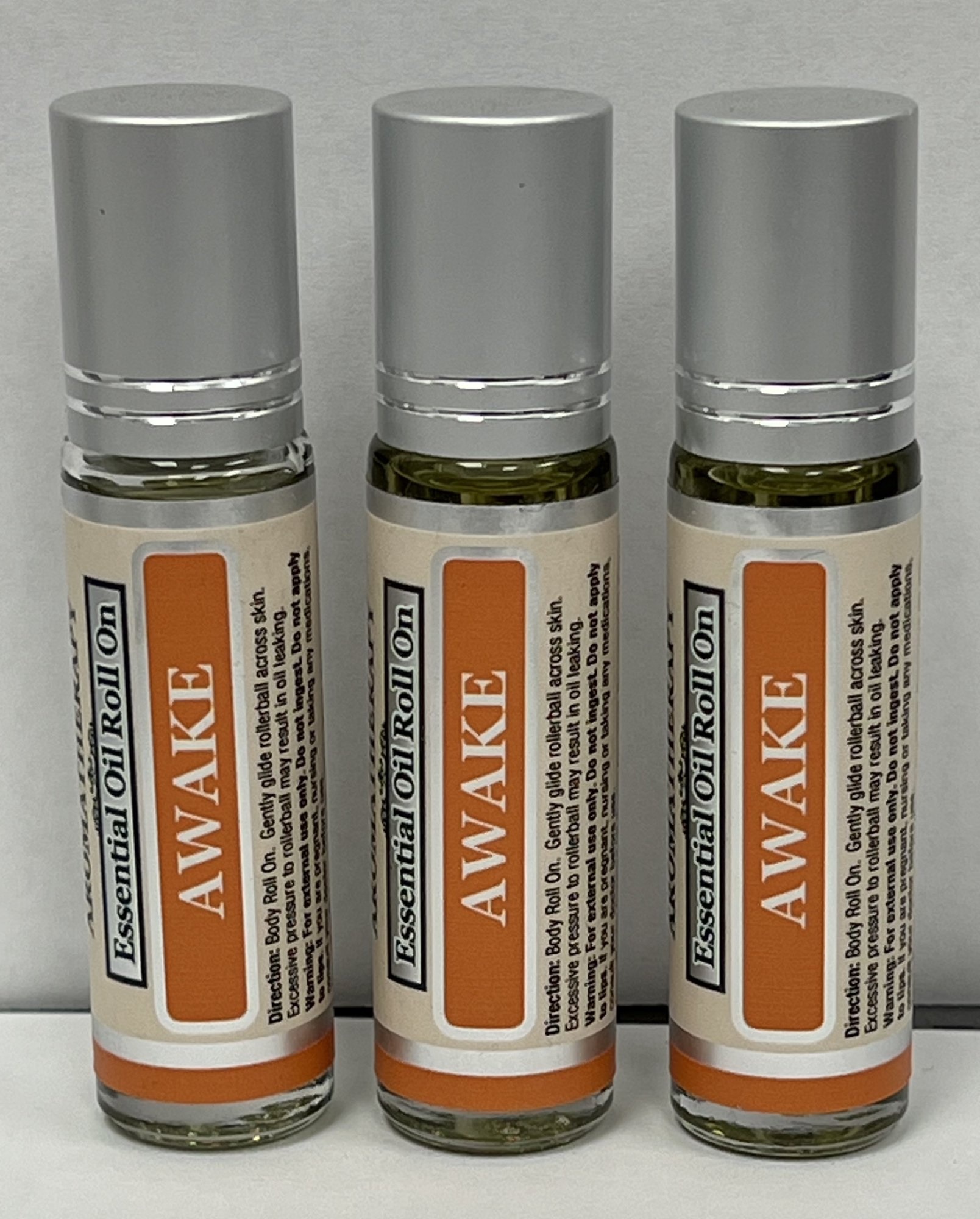 Essential Oil Roll On Aromatherapy Awake 10 mL Pack of 3 - Premium ...