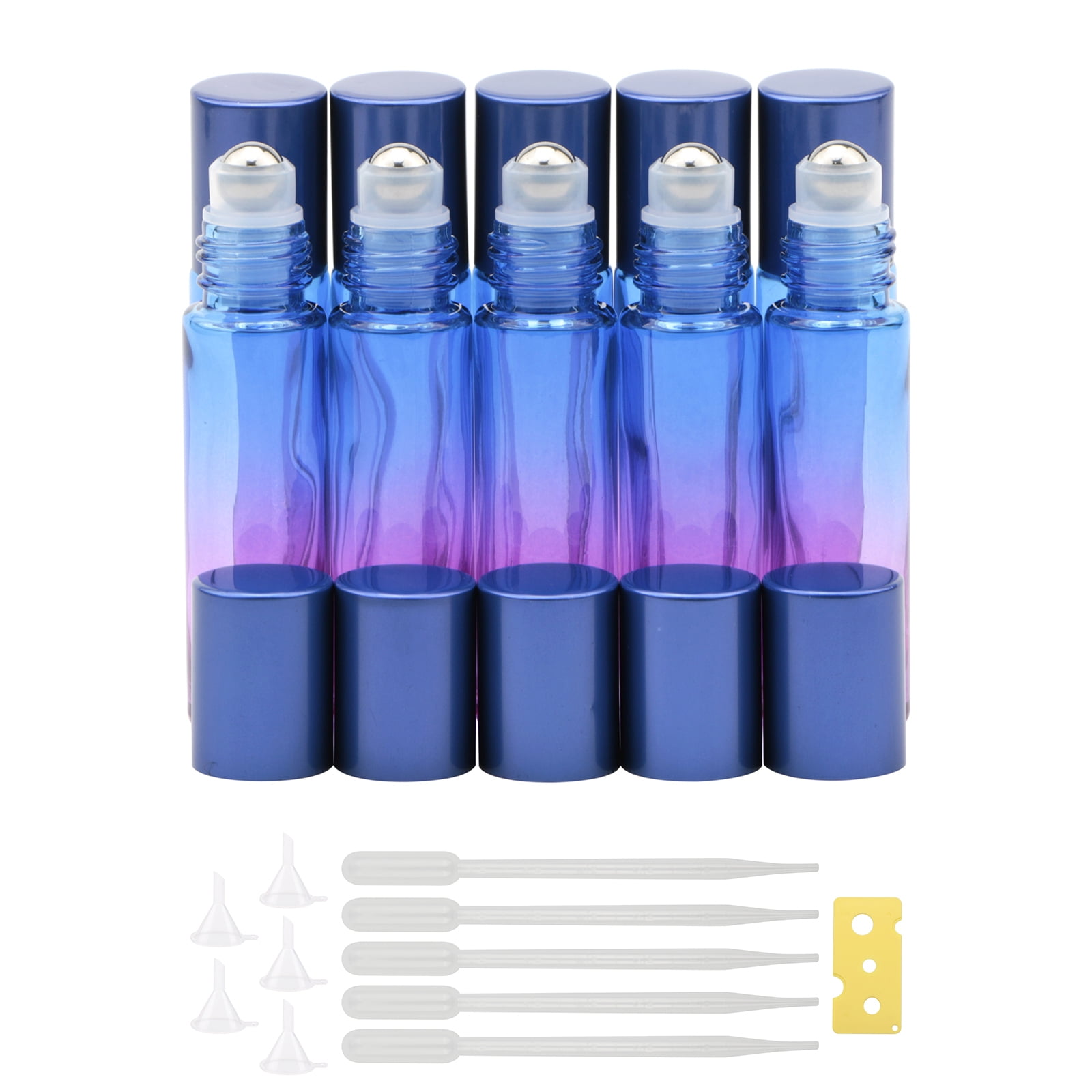 Essential Oil Roller Bottles Blue-Purple Gradient Roller Bottles 10 ...