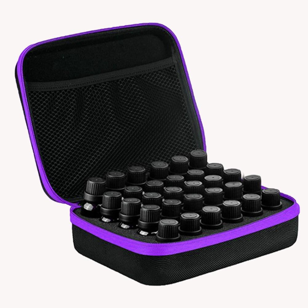 Essential Oil Storage Case, Holds 30 Bottles (5-10ml) Portable Nail ...