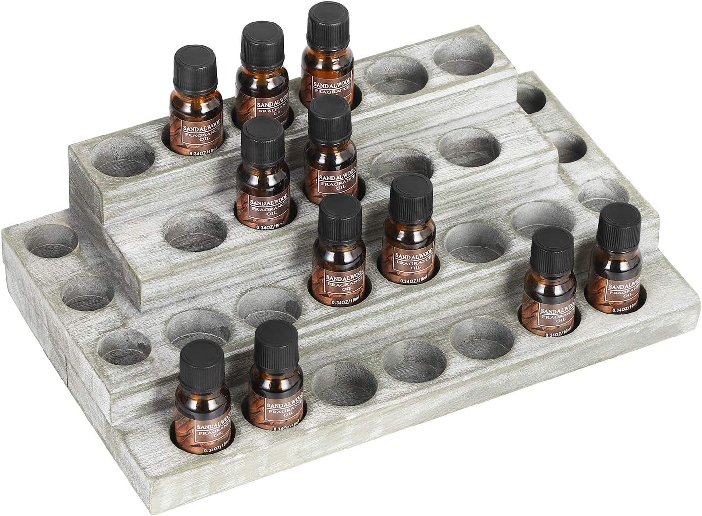 Essential Oil Storage Rack, 4-Tier Essential Oil Nail Polish Display ...