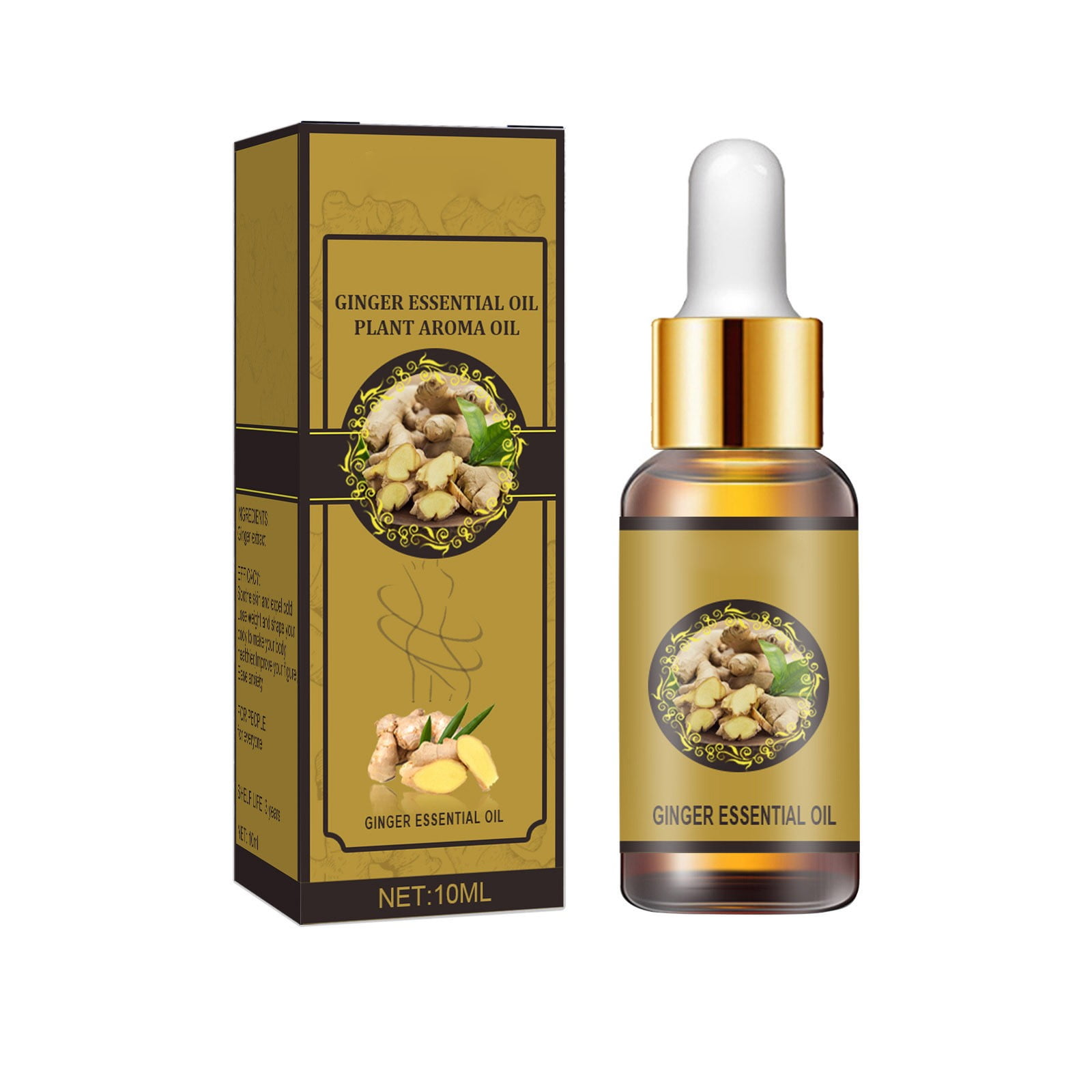 Essential Oils Body Oil Clearance 10ml Ginger Body Shaping Oil Firming And Beautifying Belly