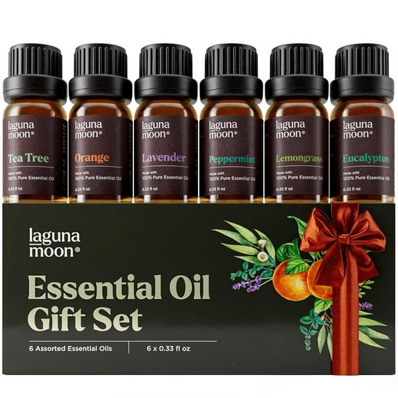 Essential Oils Christmas Set - 6 Oils for Diffusers, Home Care, Candle ...