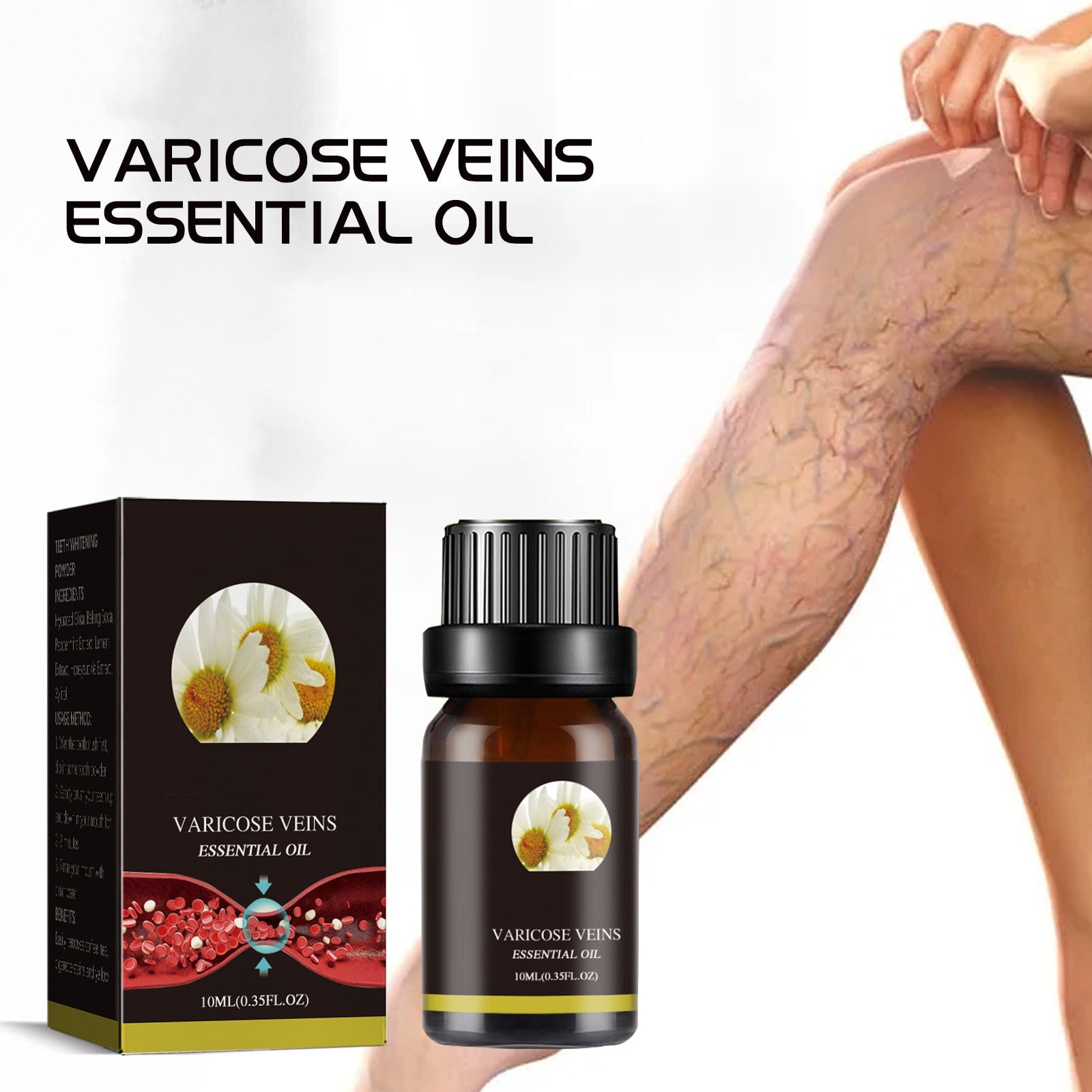 Essential Oils For Skin, Venoheal Varicose Vein Ease Liquid Oil ...