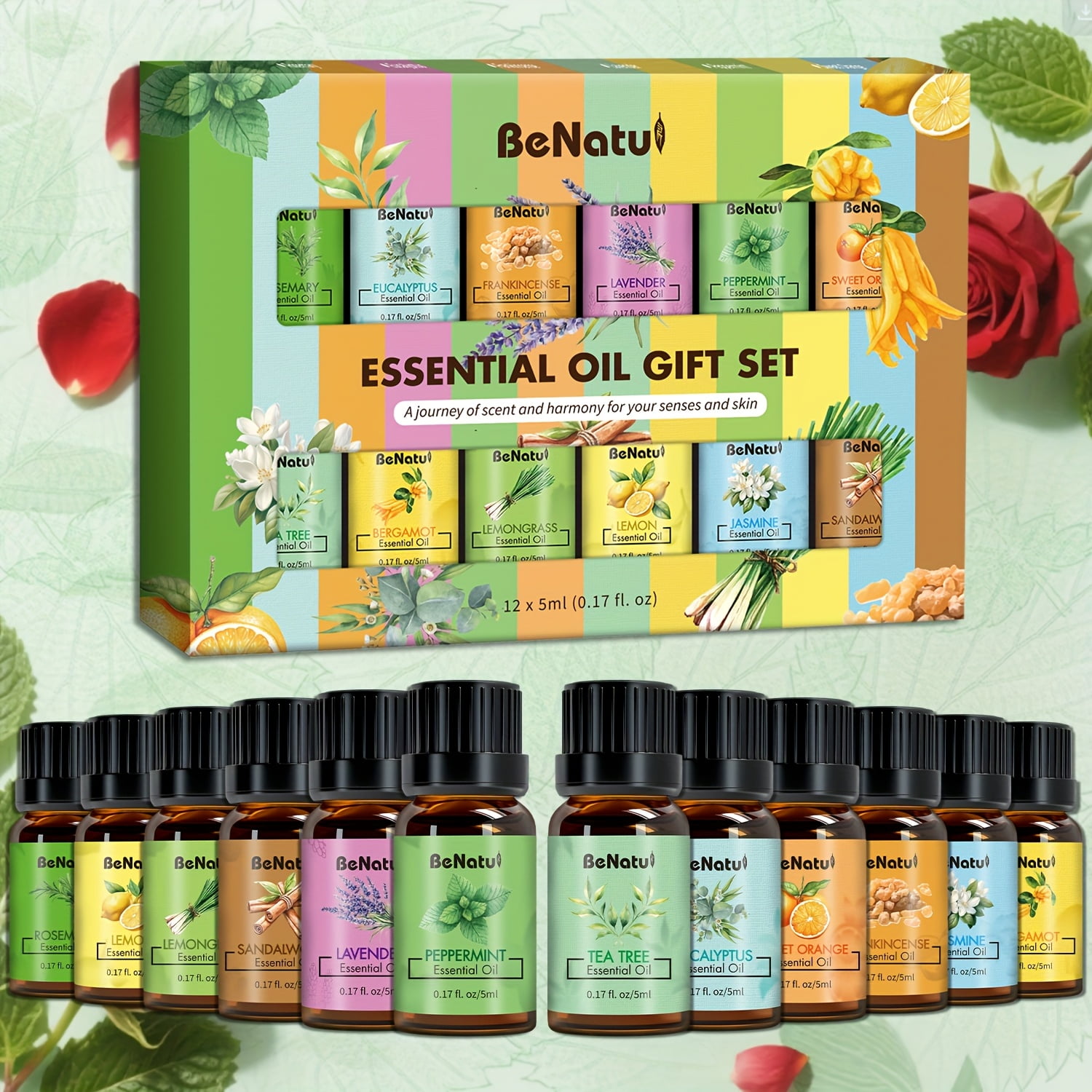 Essential Oils Gift Set - Local Warehouse for Diffuser Humidifier ...