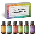White Naturals, Essential Oils Kit, 6 X 10ML, Diffuser Fragrance Set ...