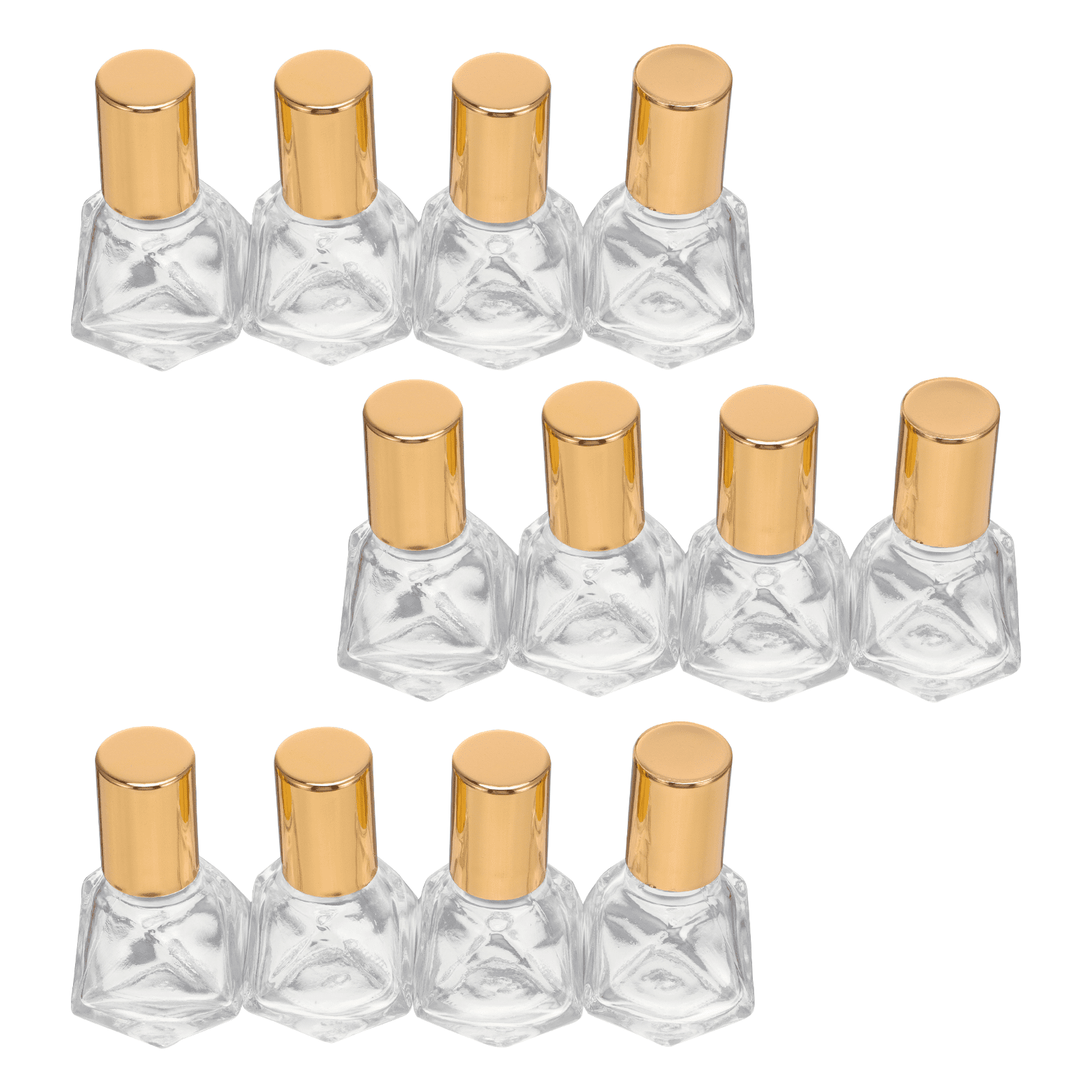 Essential Oils Refillable Bottles Travel Dispenser Glass Roller Lip ...