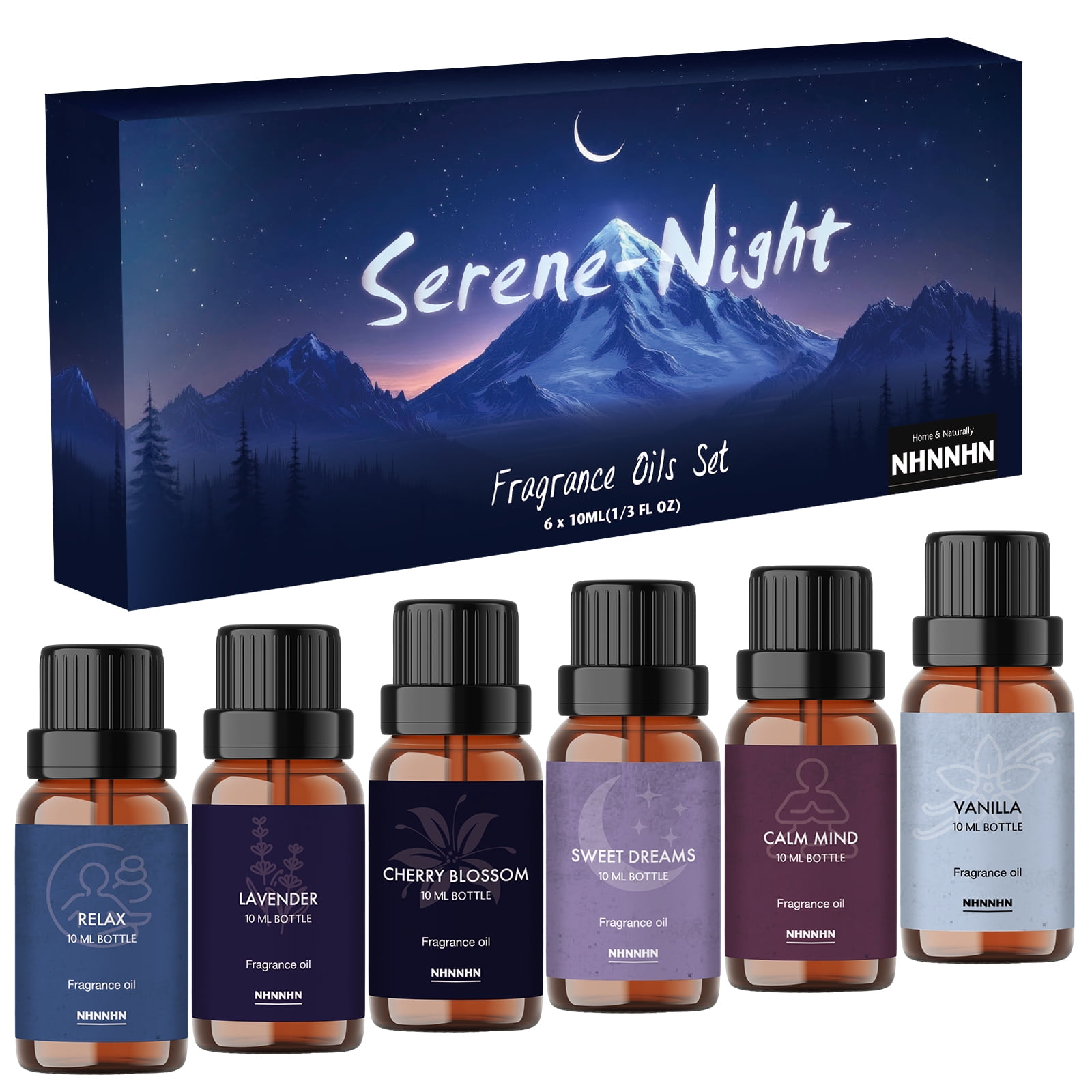 Essential Oils Set Top 6 Aromatherapy Oils for Diffuser for Home,Air ...