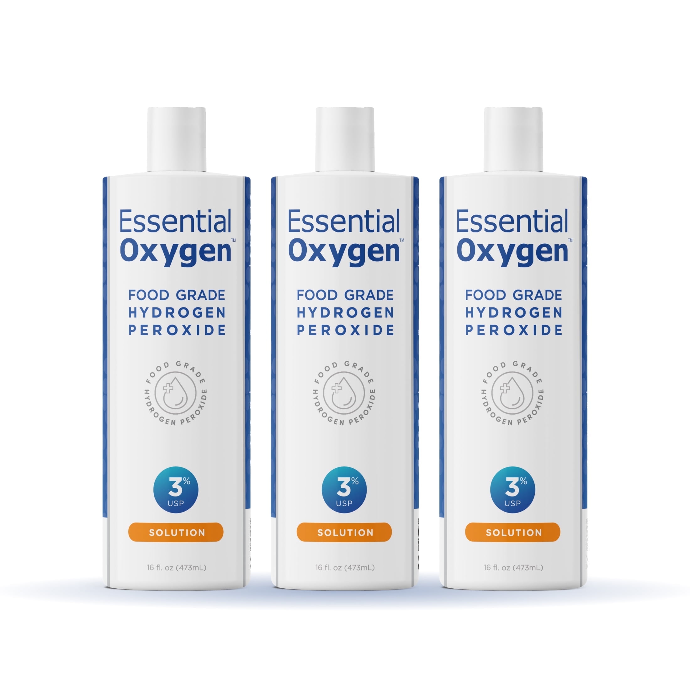Essential Oxygen Food Grade Hydrogen Peroxide, Natural Cleaner, 3% USP ...