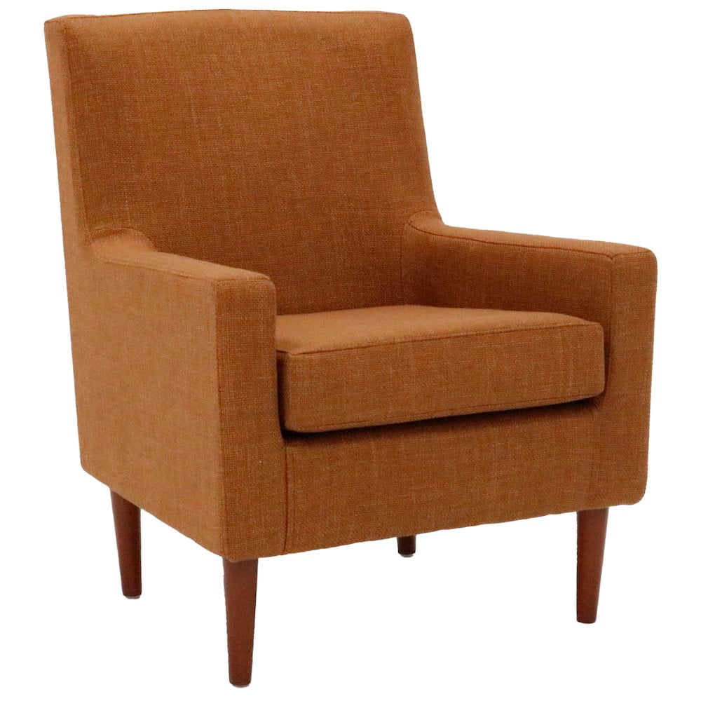 Essential Pieces Emma Lounge Chair - Blake Saffron - Walmart.com