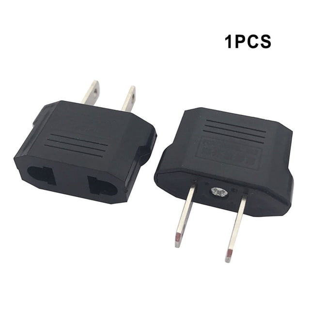 Essential Plug Adapter for Travellers EU/AU Plug Options Lightweight ...