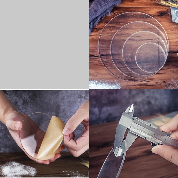Acrylic Discs Icing Cakes