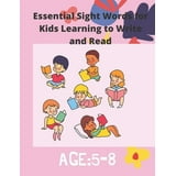 Essential Sight Words for Kids Learning to Write and Read : Activity ...