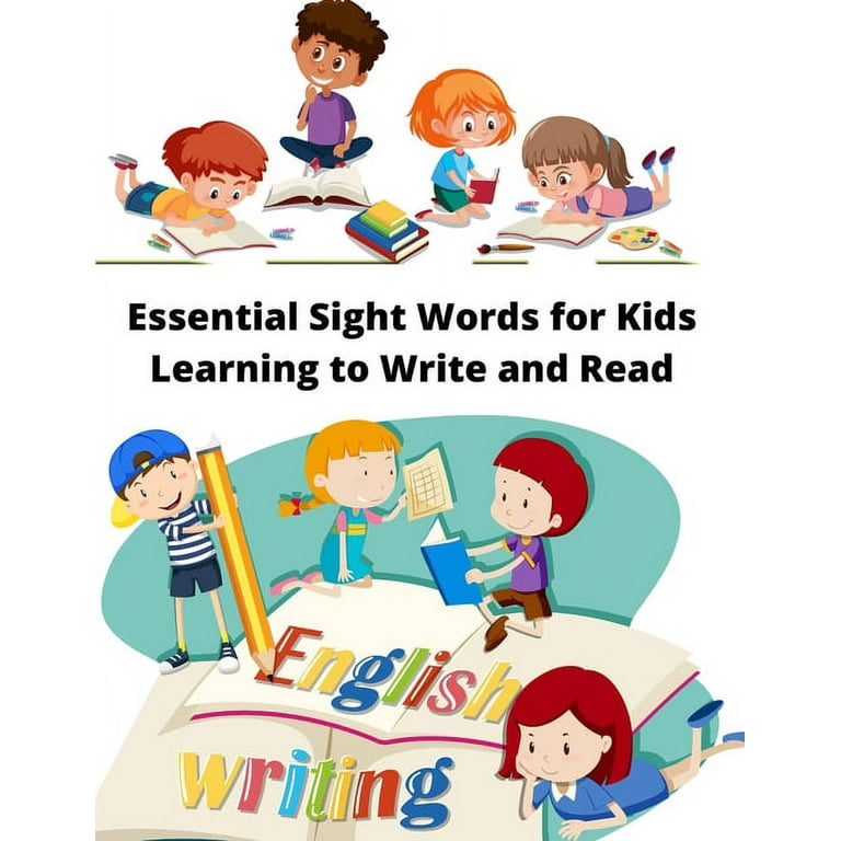 Kid Reading And Writing Clipart