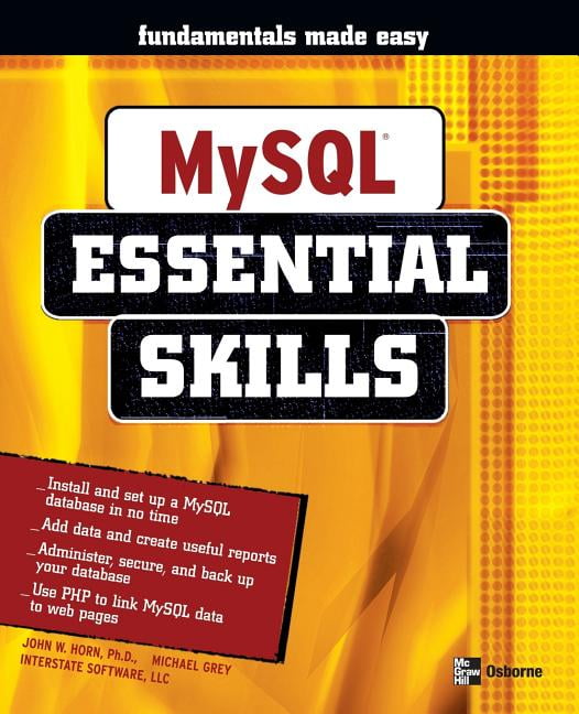 Essential Skills (McGraw Hill) MySQL Essential Skills, (Paperback) - Walmart.com