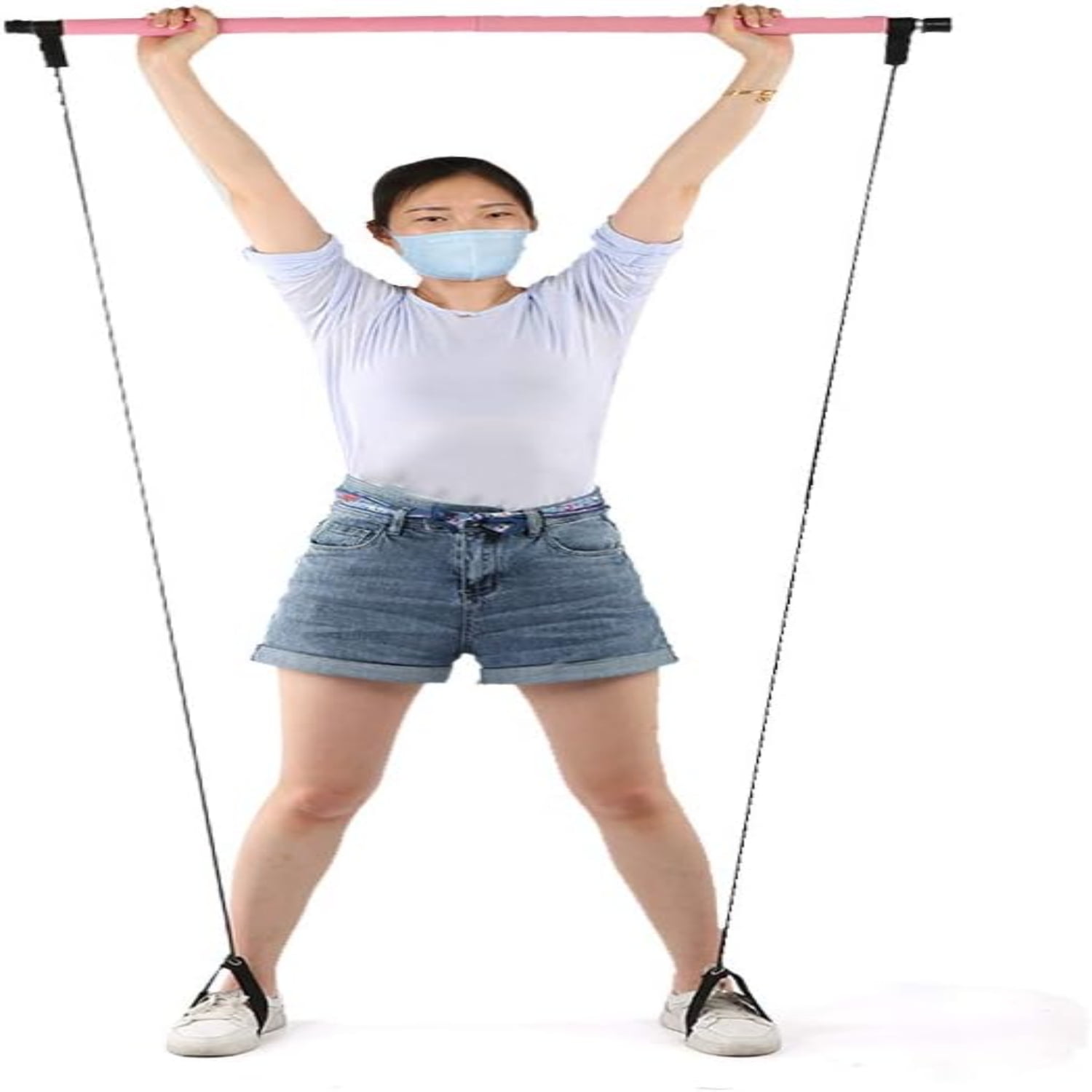 Essential Slimming and Versatile Elastic Yoga Pulling Rope for Toning ...