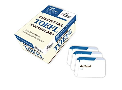 Pre-Owned Essential Toefl Vocabulary (Flashcards) (Hardcover ...