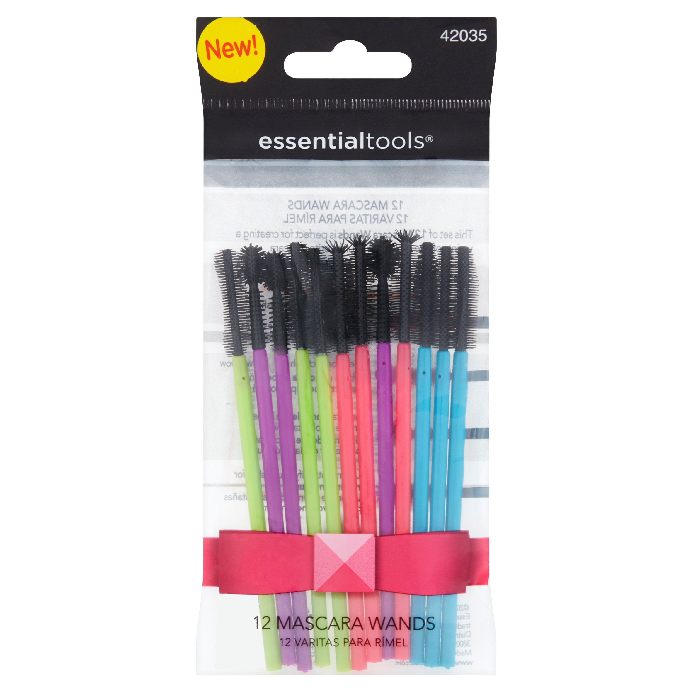 Essential Tools Mascara Wand Variety Set (12 Count) - Walmart.com