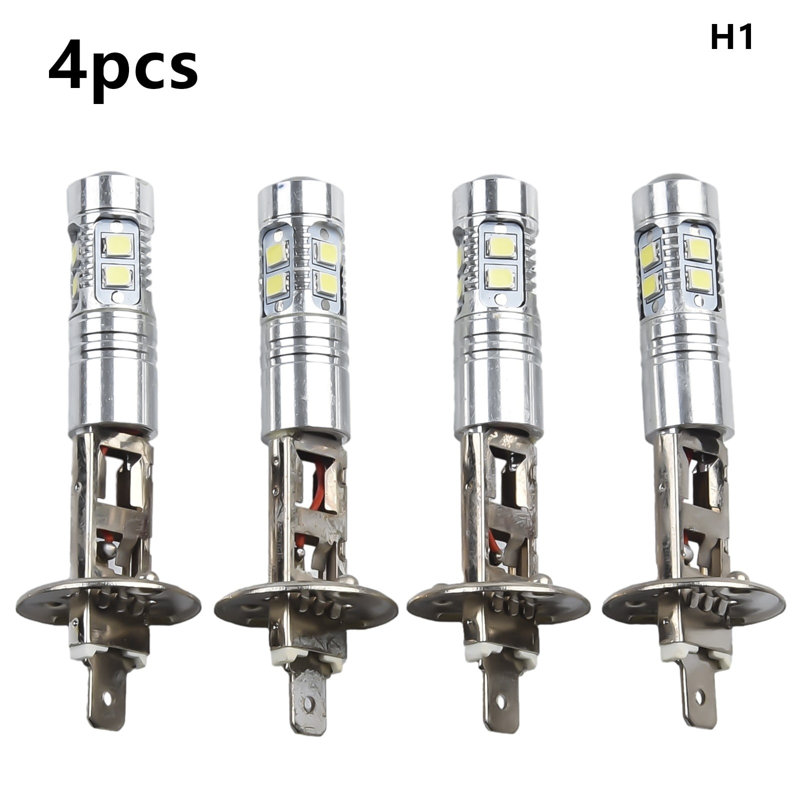 Essential Upgrade 10SMD H1 6000K 200W LED Headlight Bulbs Kit for DRL ...