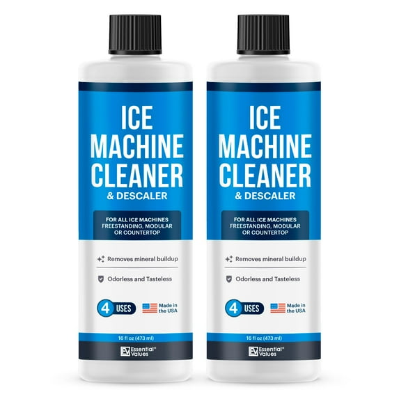 Essential Values 2-Pack Ice Machine Cleaner and Descaler 16 fl oz ...
