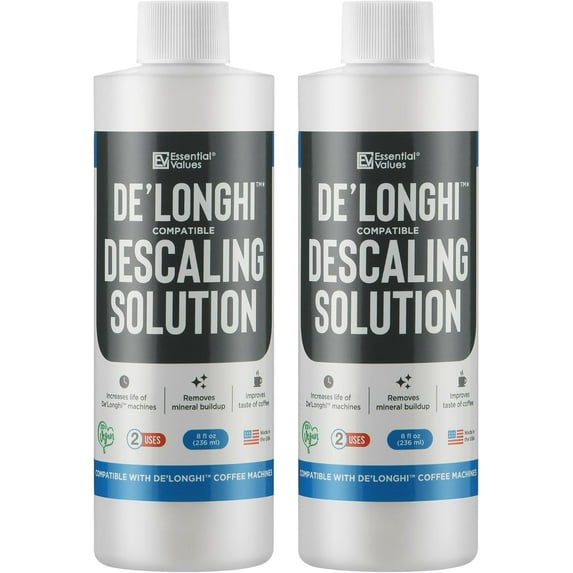 Essential Values Descaling Solution Compatible with De Longhi - Coffee ...