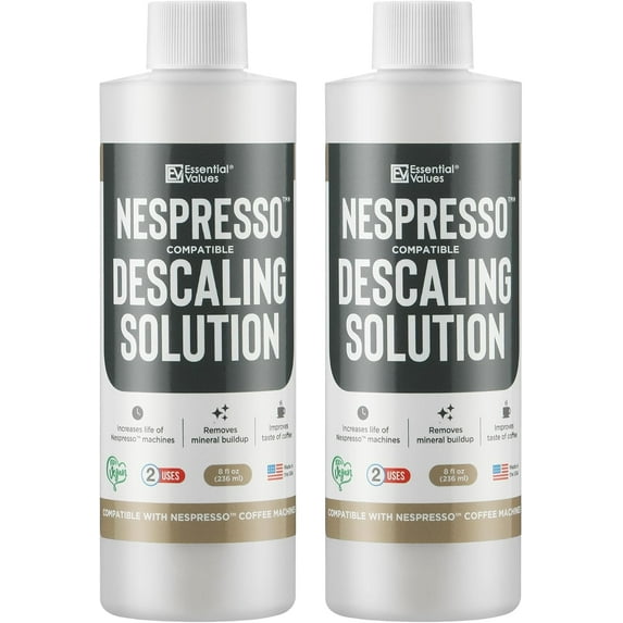 Essential Values Descaling Solution Compatible with Nespresso - Coffee ...