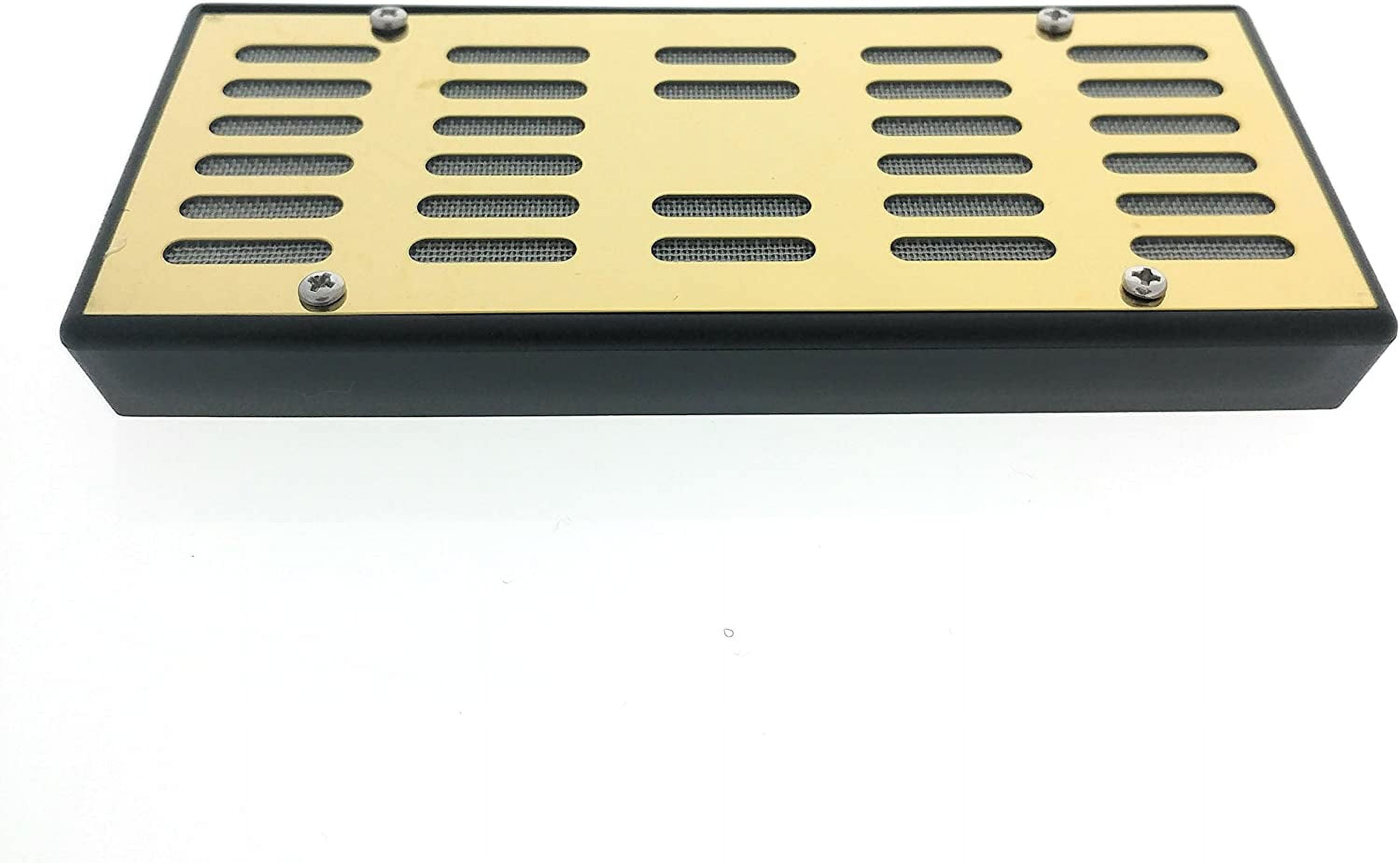 Essential Values Stainless Steel Cigar Humidor Humidifier with Lid ...