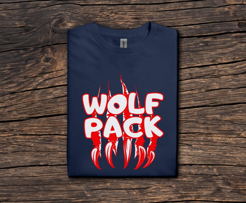 Essential-WM148 NEW BRAND, teen t-shirts, Wolf Pack Shirt, Wolf Pack t ...
