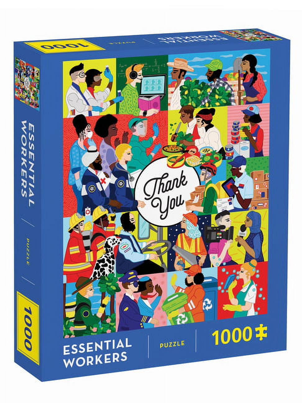 Essential Workers 1000 Piece Puzzle (Other) - Walmart Business Supplies