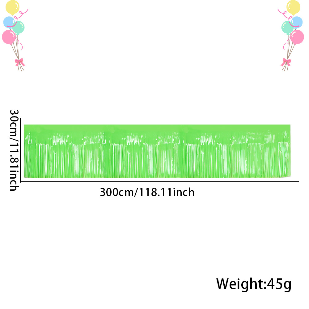Essential four piece set for fluorescent parties: foil edge floral ...