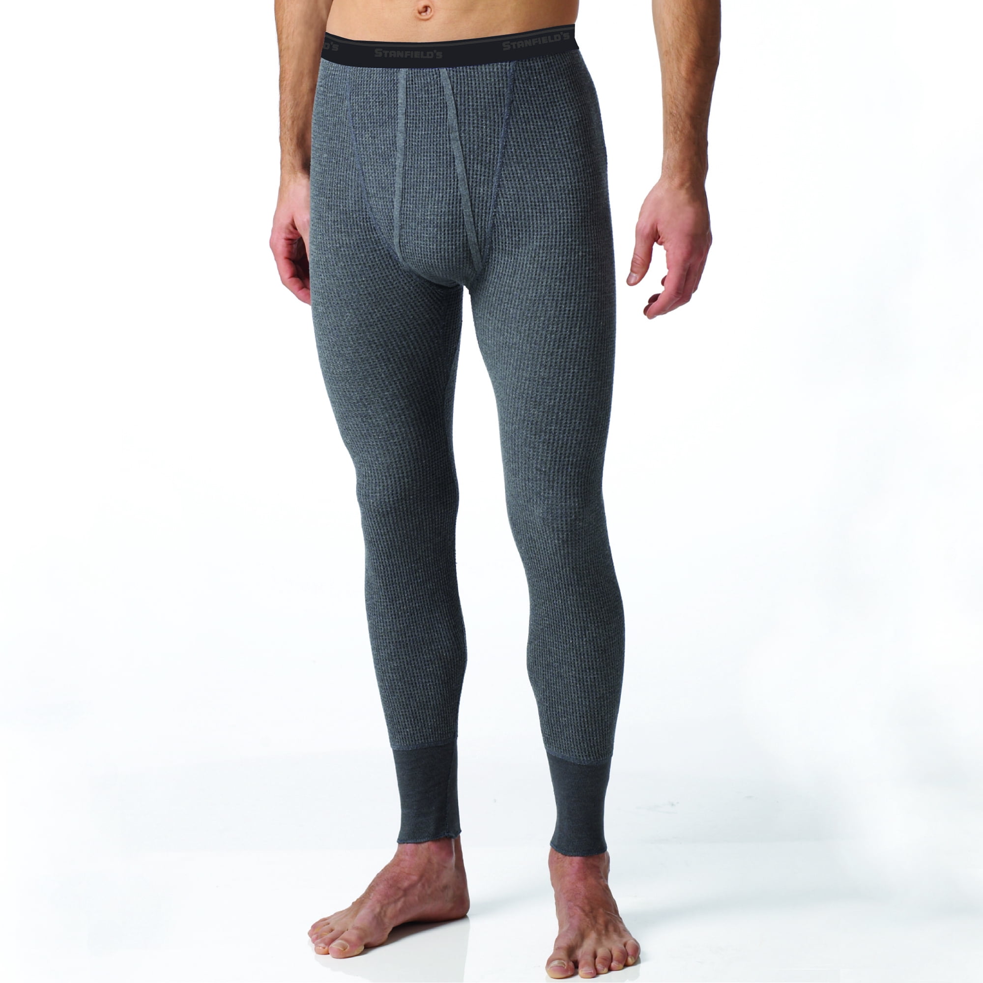 Essential's Men's Big and Tall Thermal Waffle Knit Long Johns - Walmart.com