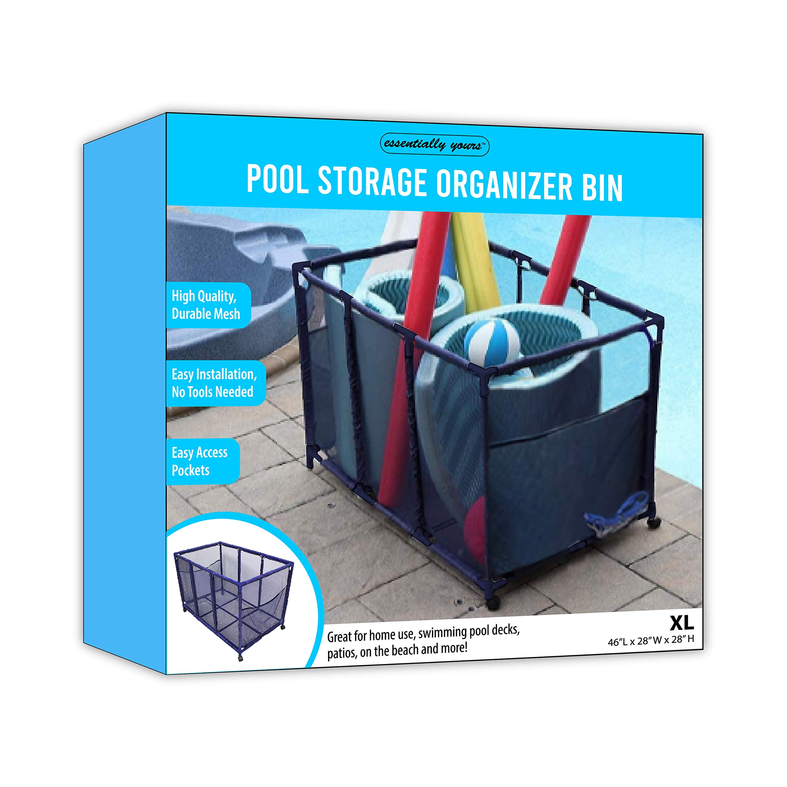 Essentially Yours Pool Noodles Holder, Toys, Floats, Balls and Floats ...