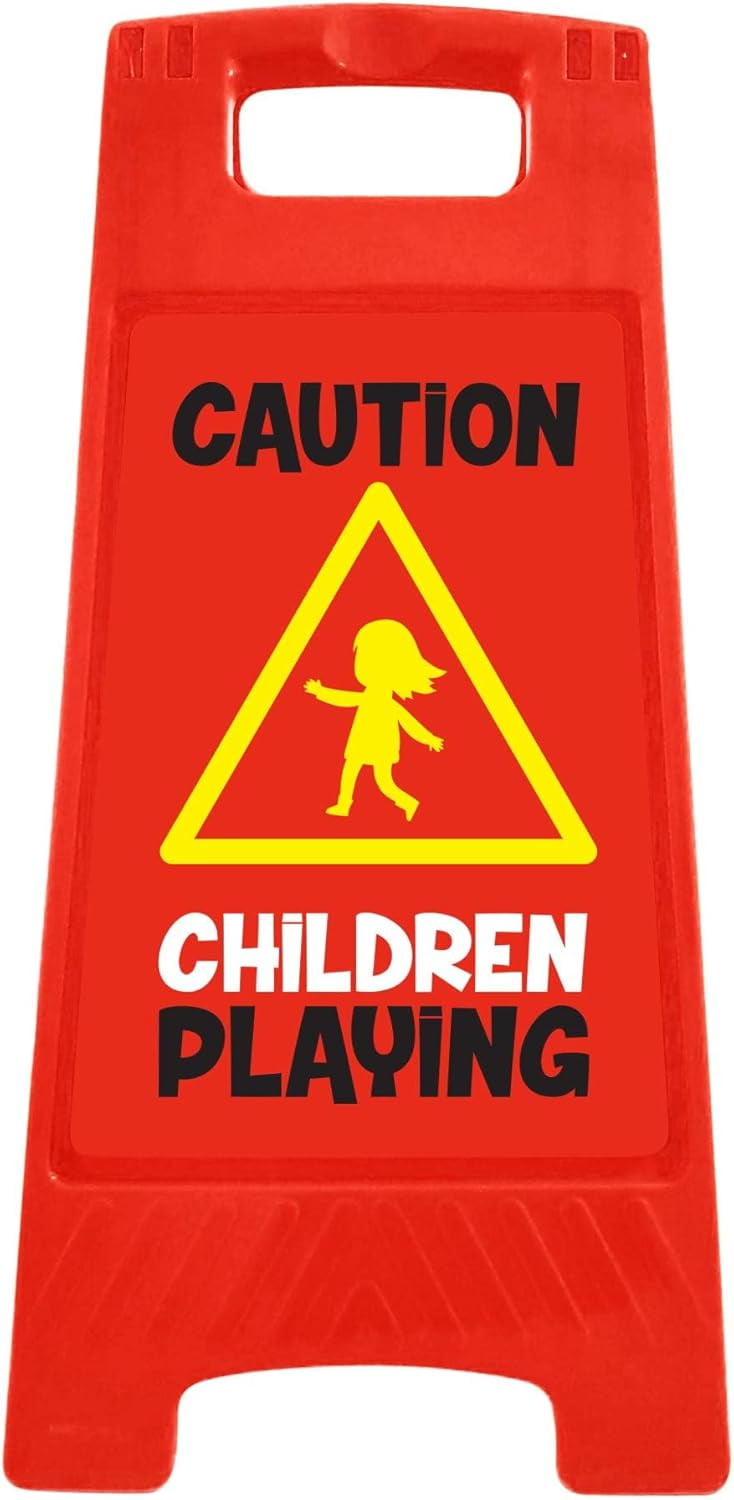 Essentially Yours Street Safety Sign for Kids at Play, "Children ...