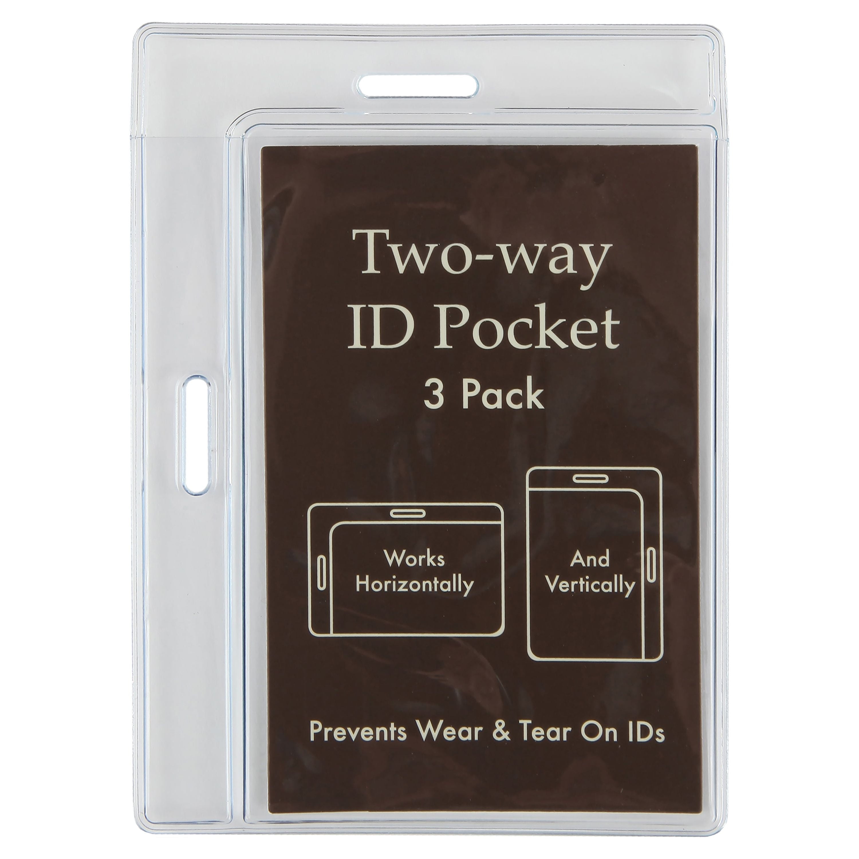 ID Badge Holders in Name Badges & Lanyards - Walmart.com