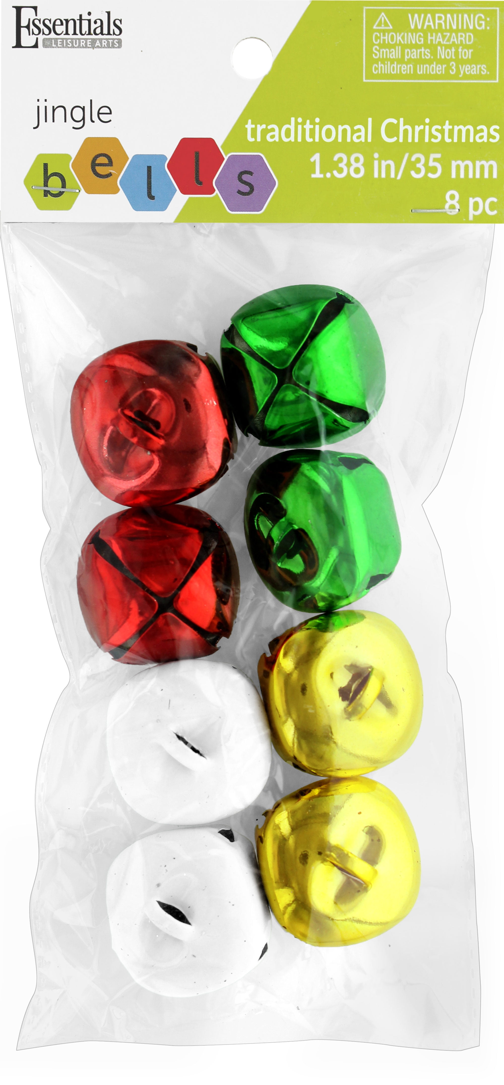 Essentials By Leisure Arts Arts Jingle Bells 35mm Traditional Christmas ...