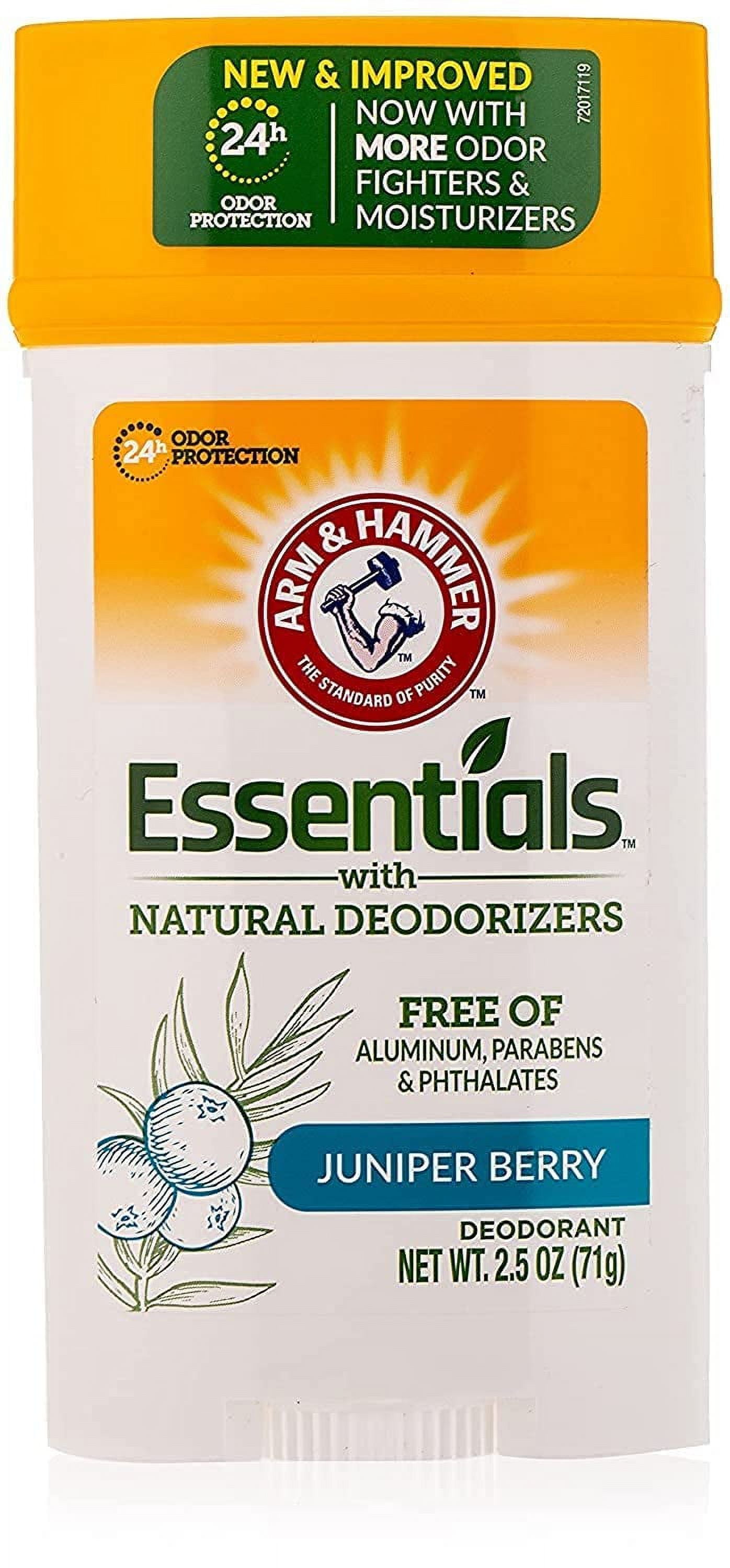 Essentials Deodorant- Clean Juniper Berry (Pack of 2) - Walmart.com